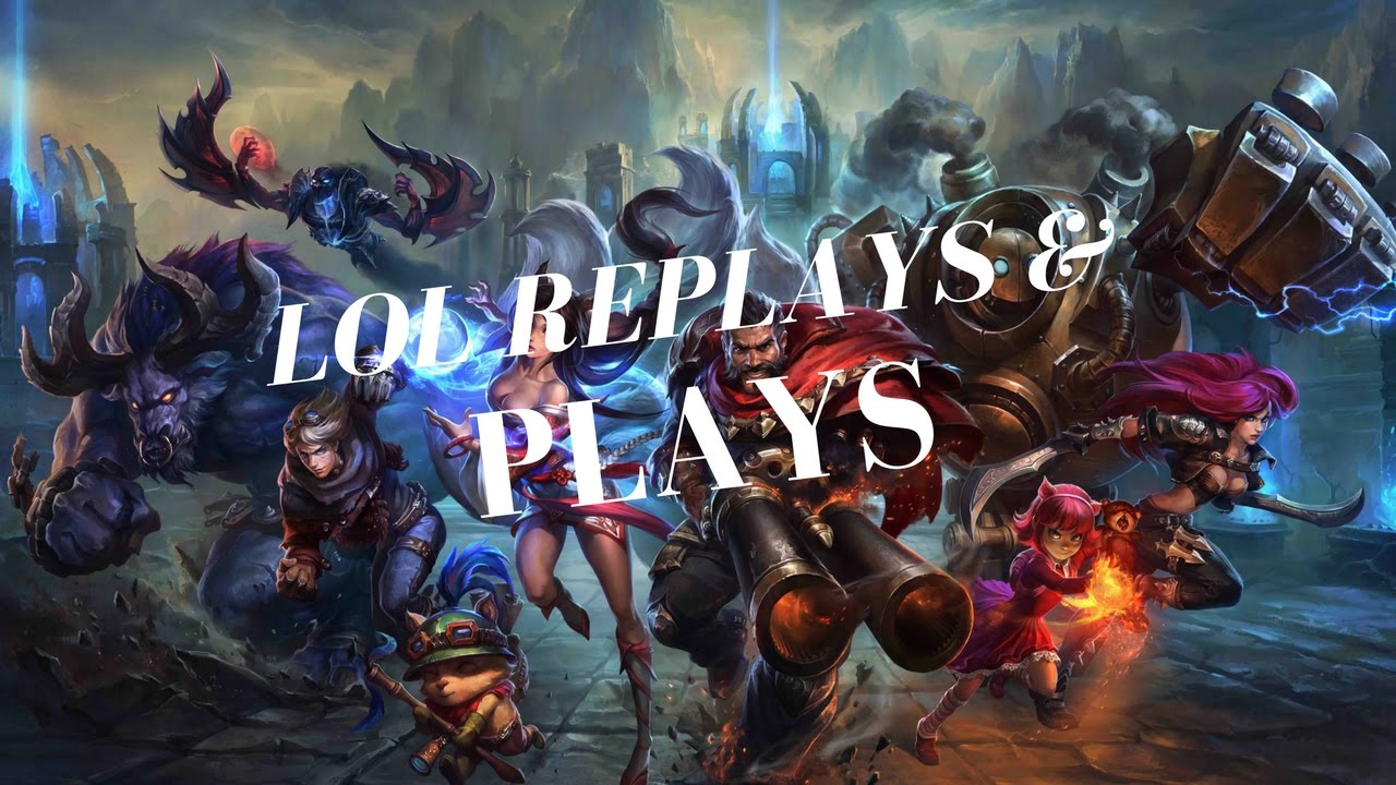 League of Legends - plays & team fights #1 - YouTube