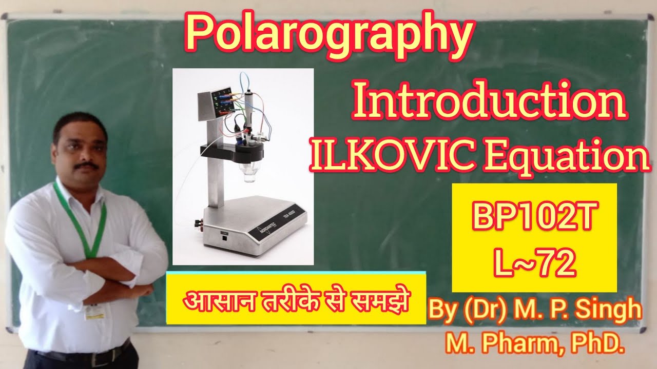 Polarography Principle ILKOVIC Equation Electrochemical Methods polarography-principle-ilkovic-equation-electrochemical-methods