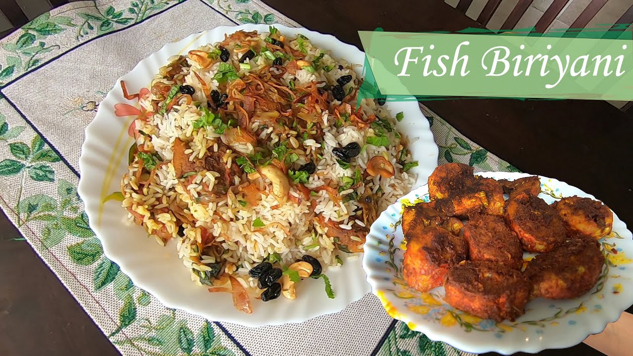 Sunday Special # How to make Fish Dum Biriyani - YouTube
