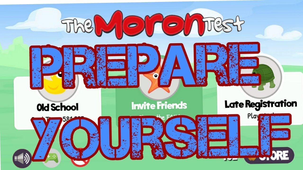 are you serious? | the moron test - YouTube
