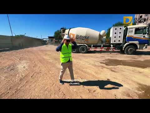 Тошкентда энг кудратли Бетон Завод Бу DURABLE BETON