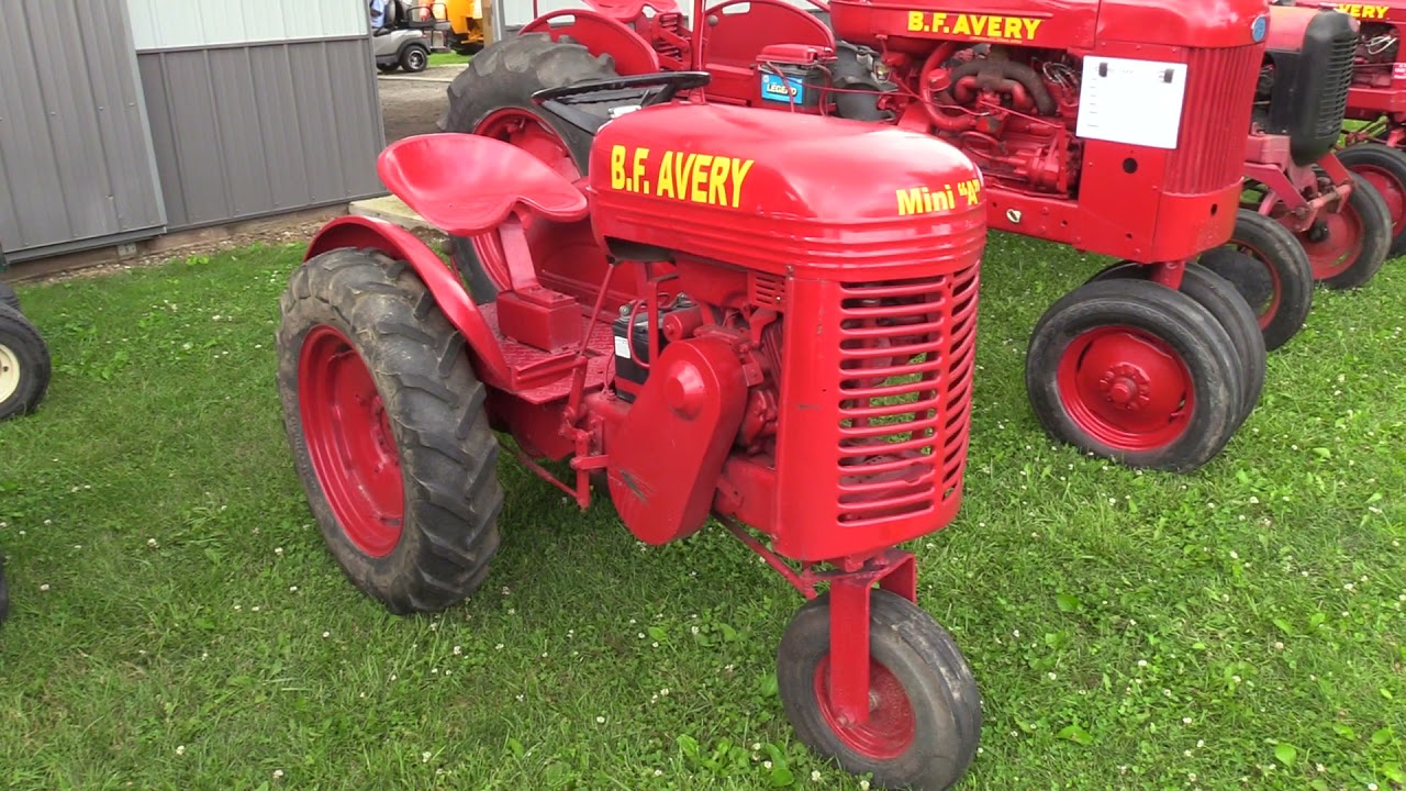 A Brief History of BF Avery Tractors - YouTube