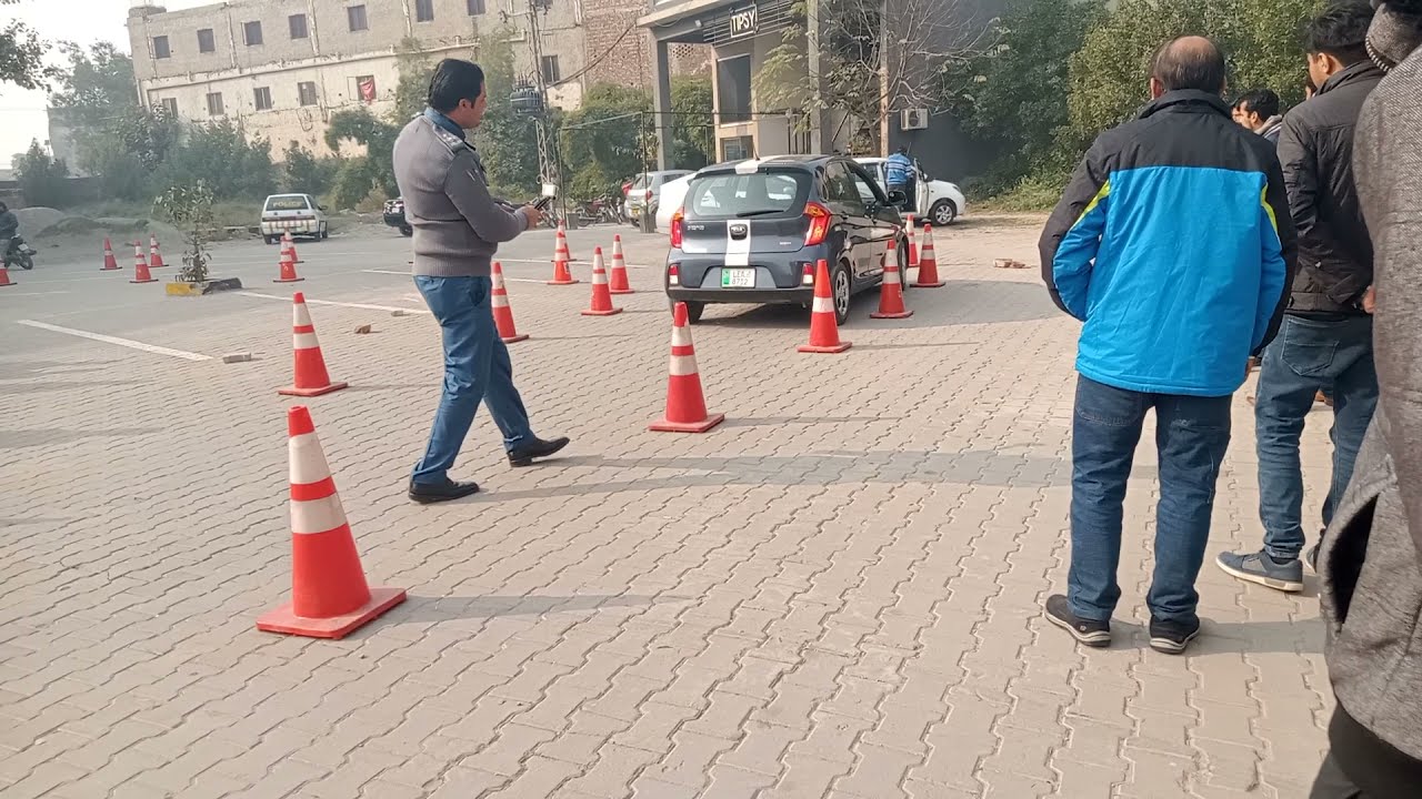 Driving test . driving very easy test Lahore DHA driving test very easy ...