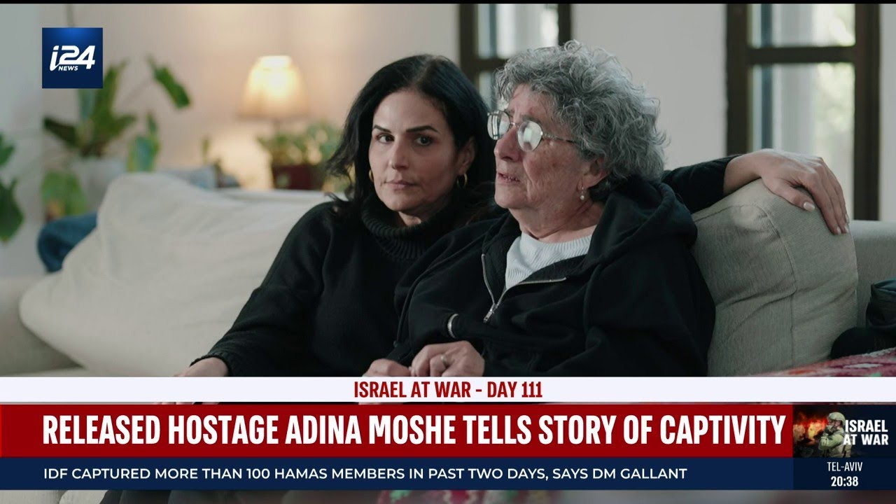 Released hostage Adina Moshe recounts 49 days in Hamas dungeons - YouTube