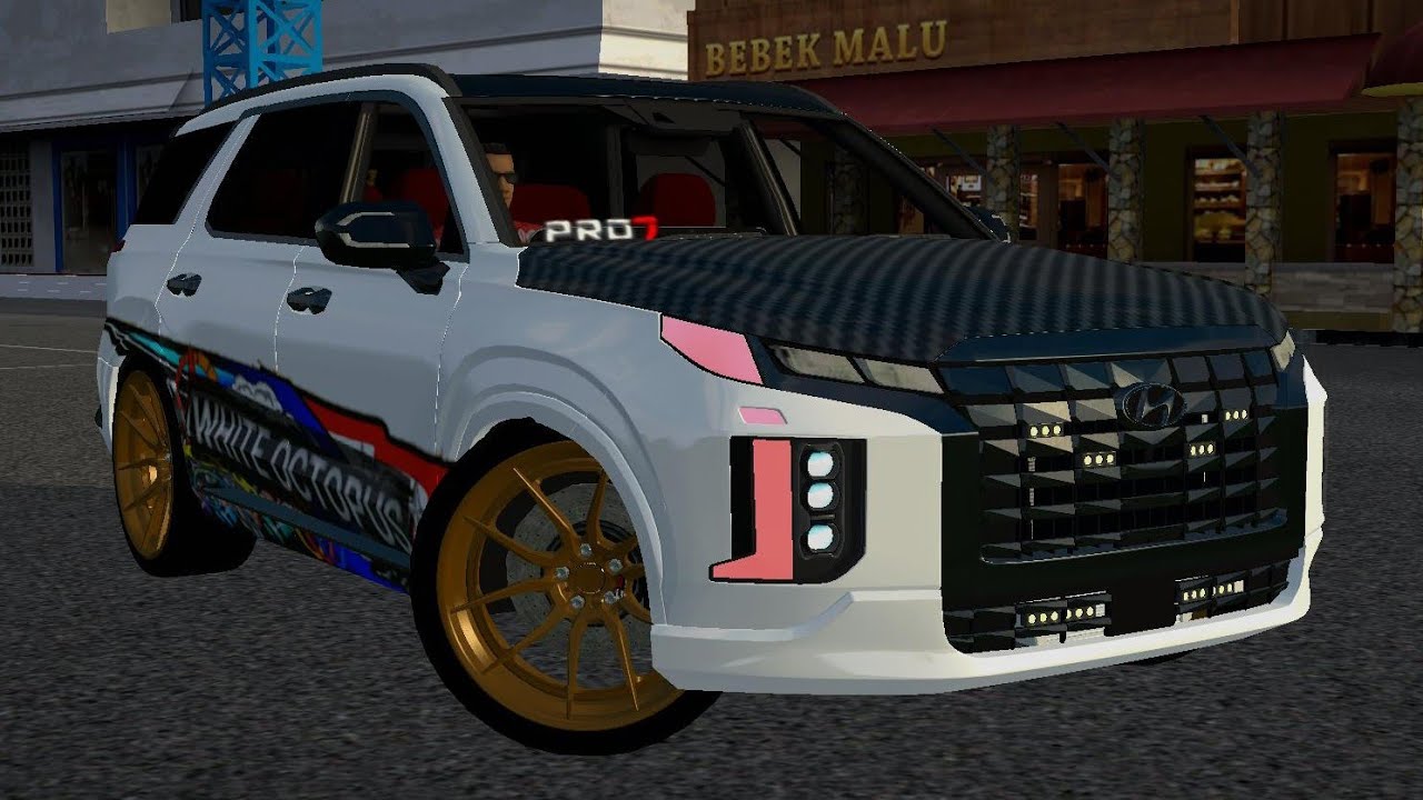 Mod BUSSID - Hyundai Palisade Cumi Darat - YouTube