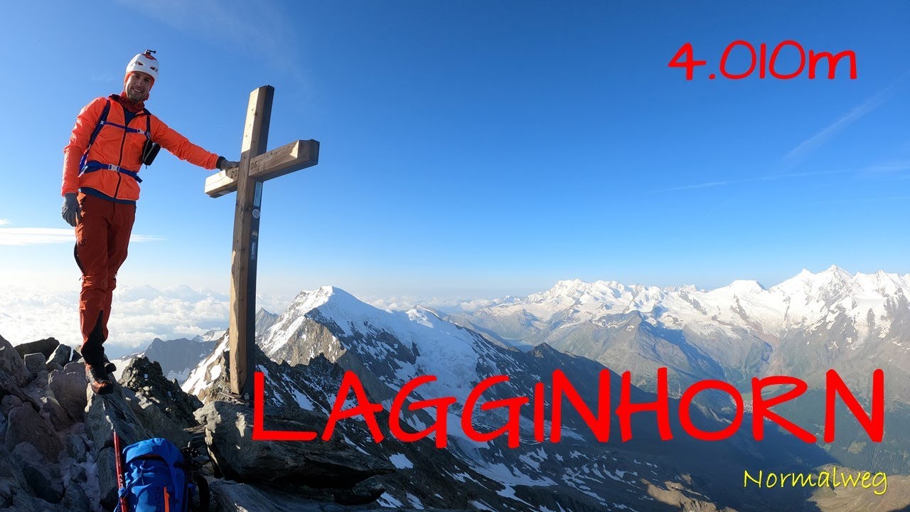 Lagginhorn Normalweg ab Hohsaas - wie leicht ist der Gipfel wirklich ...