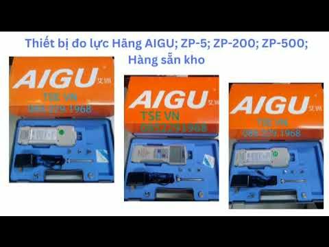 Thiết bị đo lực AIGU; ZP-1000 - YouTube