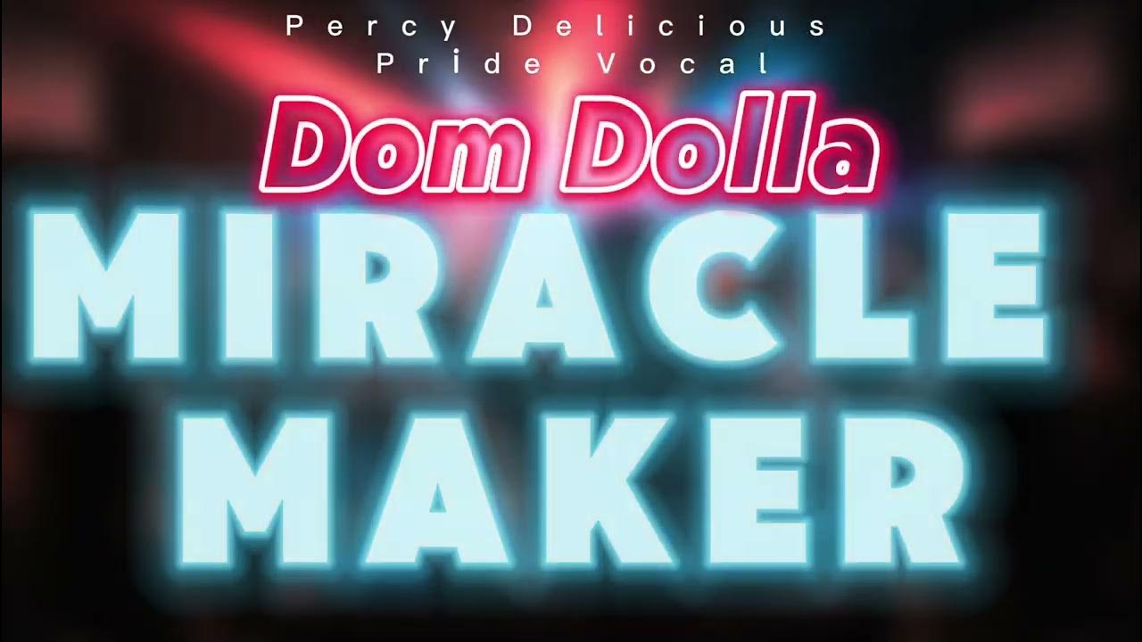 Dom Dolla - Miracle maker (Percy Delicious pride vocal) - YouTube