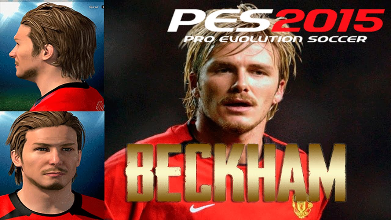 PES 2015 | BECKHAM FACE EDIT TUTORIAL | CLASSICS PLAYERS | PS4 - YouTube