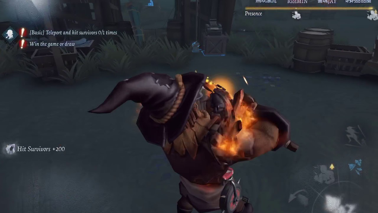 Identity V - Smiley Face Scarecrow Gameplay Countering forward - YouTube