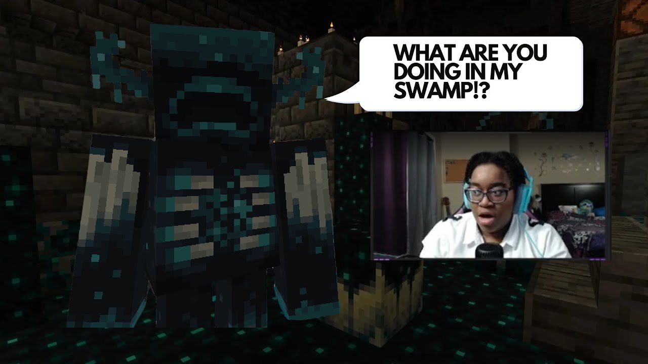 My First Warden Encounter (Minecraft) - YouTube