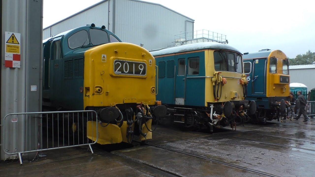 'All Change' Crewe Diesel Depot Open Day 08/06/19 - YouTube