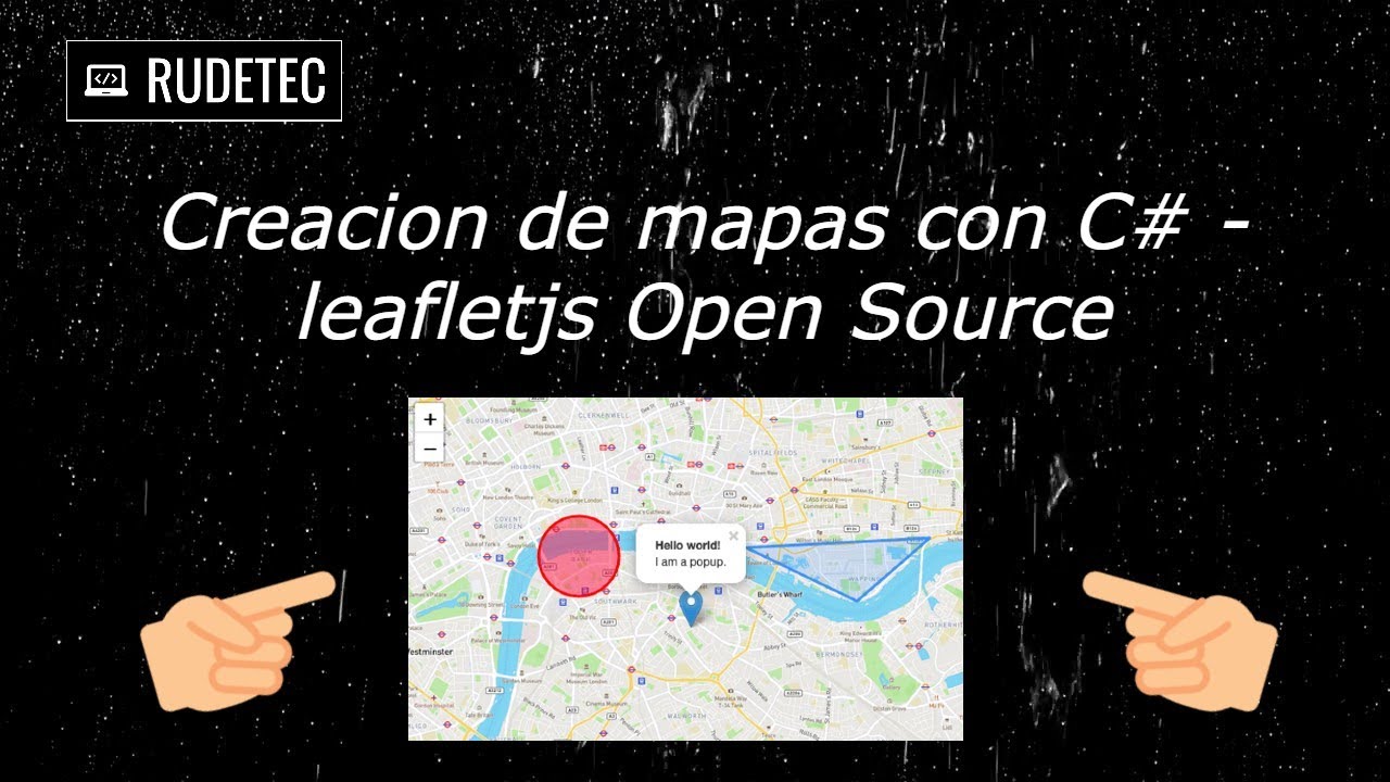 Creacion de mapas con C# | leafletjs Open Source - YouTube