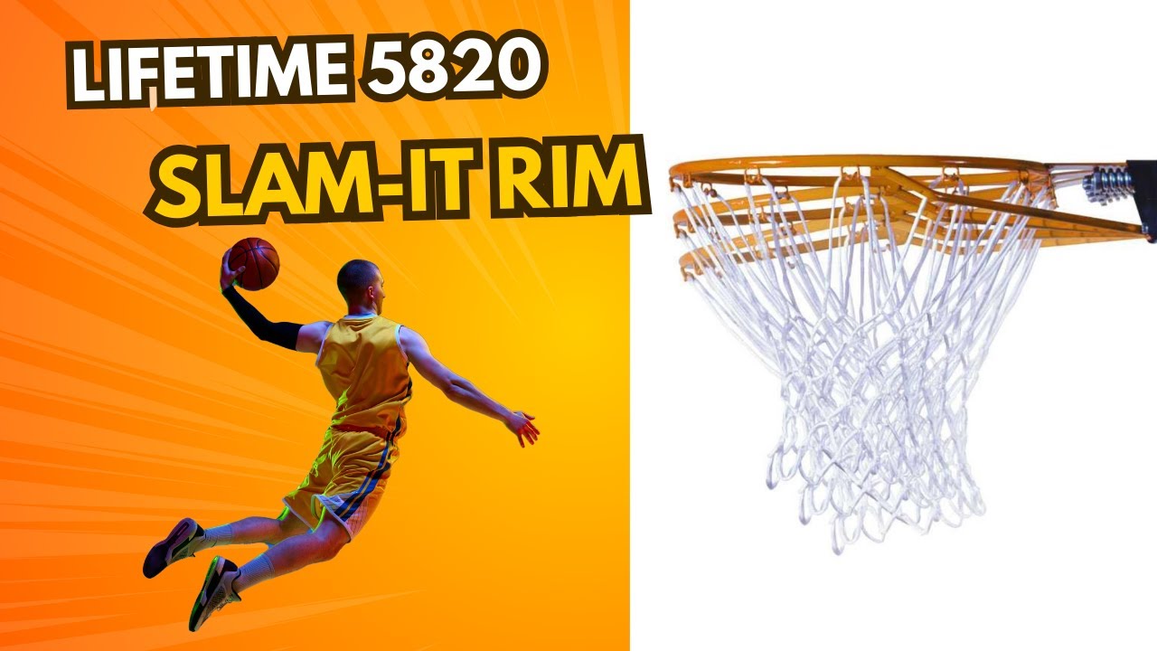 Can Lifetime Basketball Slam-It Rim Withstand Every Dunk? - YouTube