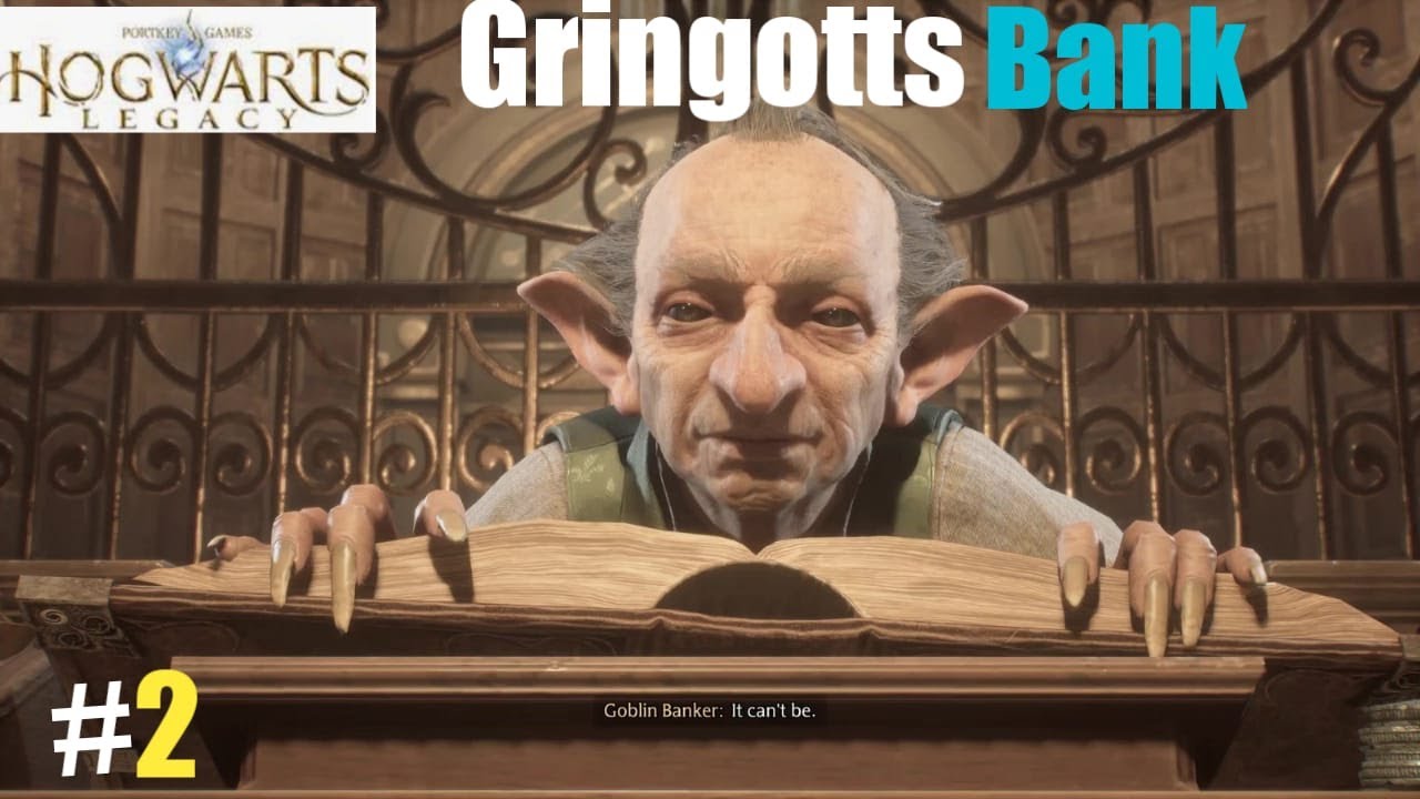 Welcome To Gringotts Bank/ Hogwarts Legacy #2 - YouTube