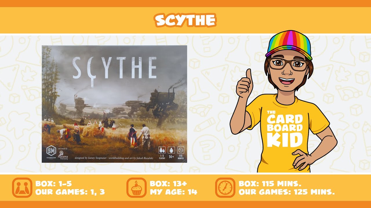 The Cardboard Kid - 366: Scythe - YouTube