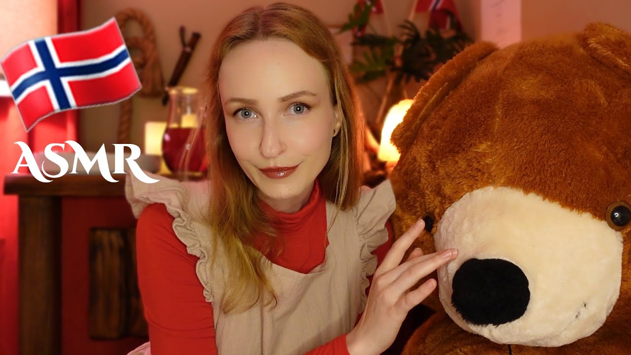 🇳🇴 ASMR in Norwegian | Book Café Roleplay🌲☕️🇳🇴 (Cooking, Soft Spoken ...