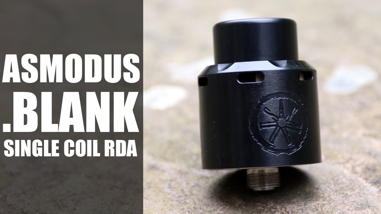 Asmodus .Blank Single Coil BF RDA - YouTube
