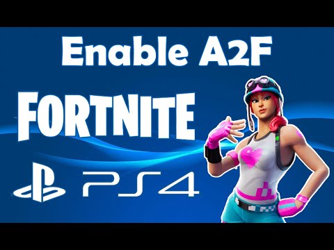 How to enable 2FA on Fortnite PS4