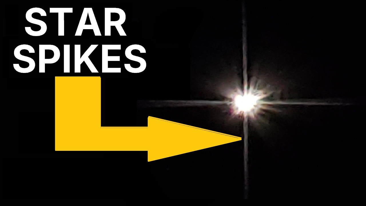 Do Stars Really Have Spikes? - Let's Fix Your Telescope #stem - YouTube