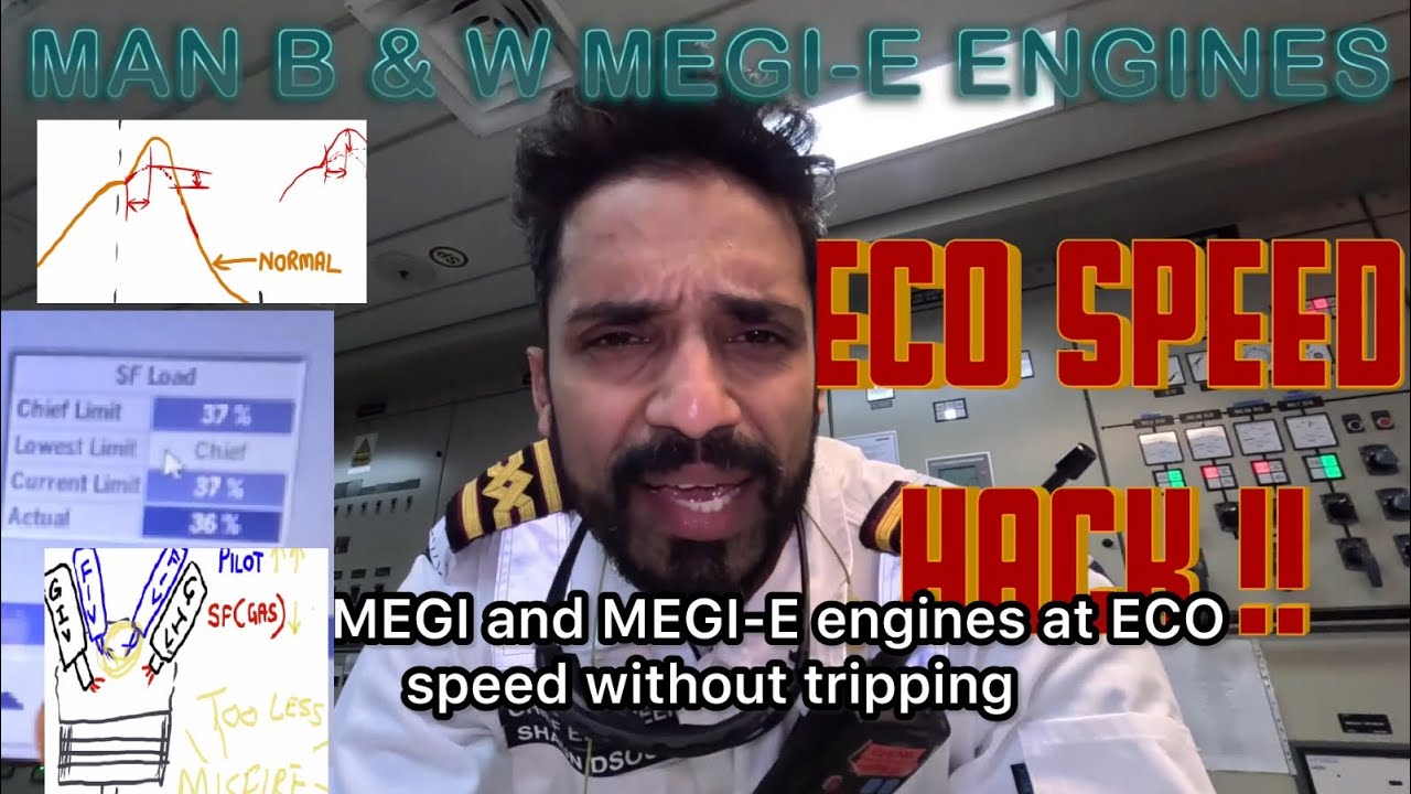 MAN B & W MEGI-E ENGINES - HACK TO RUN SMOOTHLY ON GAS AT ECO SPEEDS ...