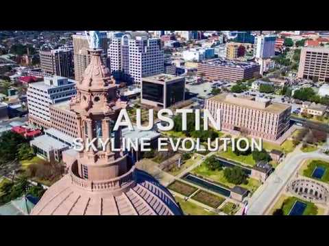 Evolution of the Downtown Austin Skyline - YouTube