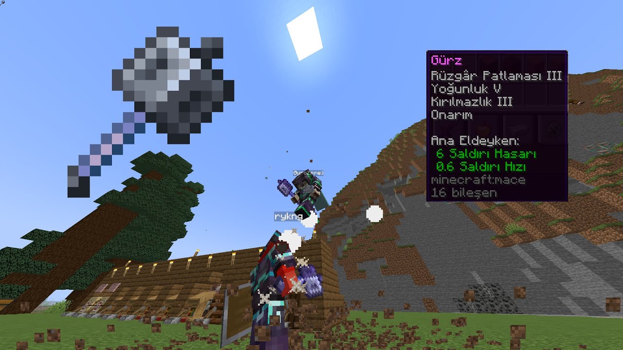 SMP de MACE bulmak /Minecraft SMP - YouTube