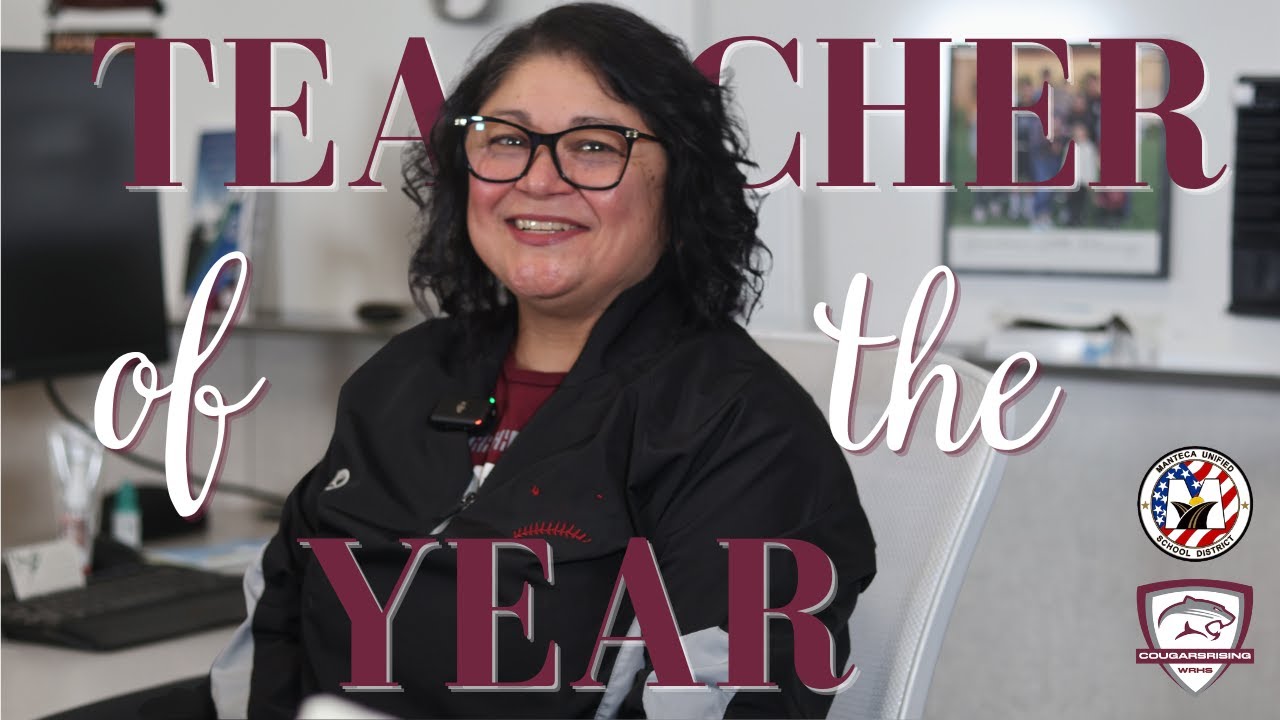 Celebrating Excellence: Ms. Gonzales - MUSD Teacher of the Year - YouTube