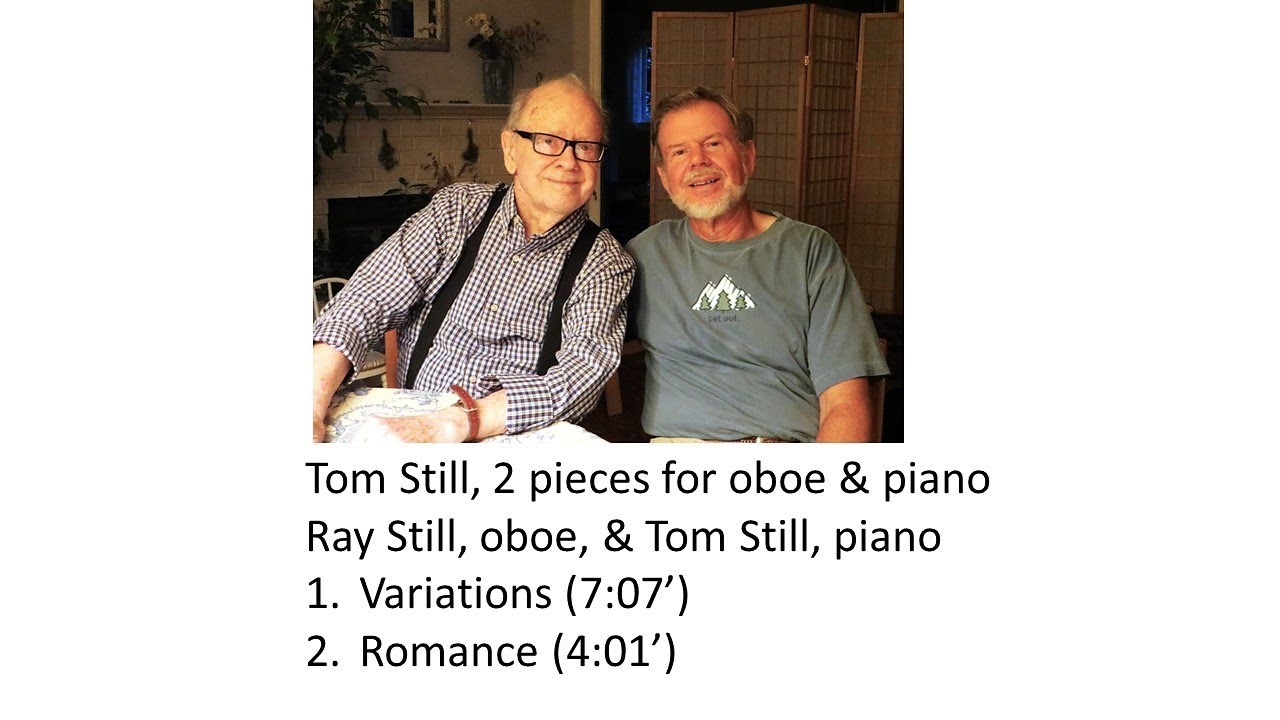 Variations & Romance for oboe & piano by Tom Still; Ray Still, oboe ...