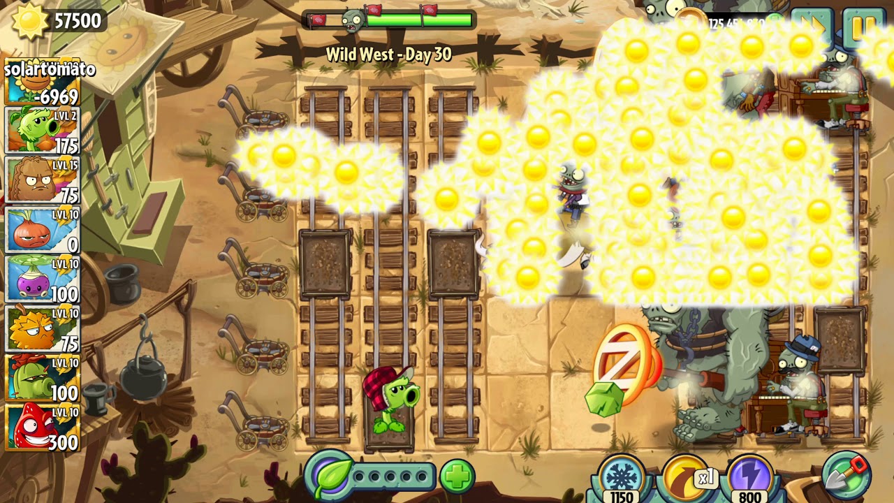 Solar Tomato HAS REACHED LEVEL 1000! Plants vs. Zombies 2 - YouTube