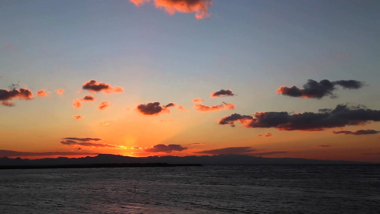 Sunset in Matama Beach - YouTube