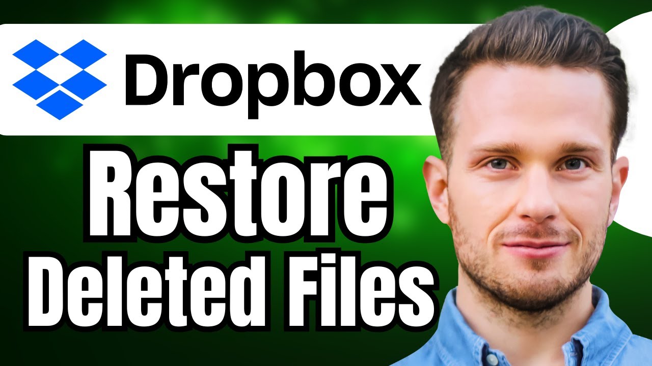 How to Restore Deleted Dropbox Files - YouTube