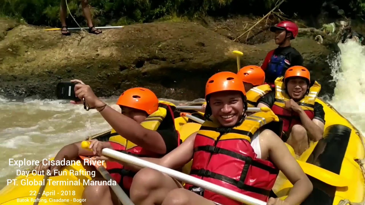 rafting cisadane GTM ( batok Rafting ) 22.04.18 - YouTube