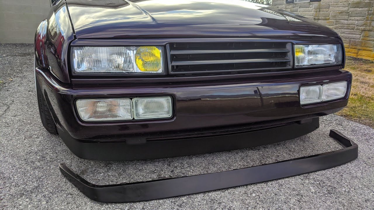 New Lip For the Corrado! Spoonfedtuning 70mm - YouTube