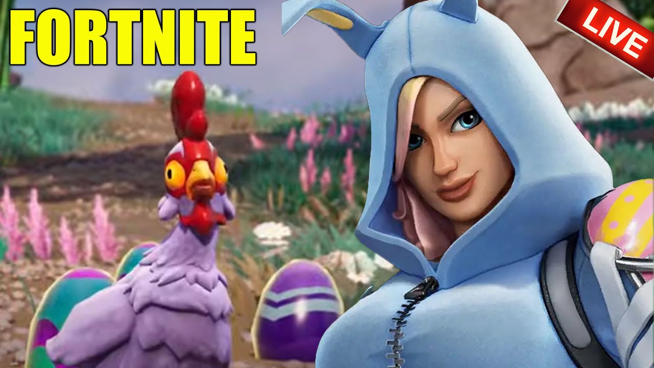 Fortnite Spring Breakout Going Easter Egg Hunting - YouTube