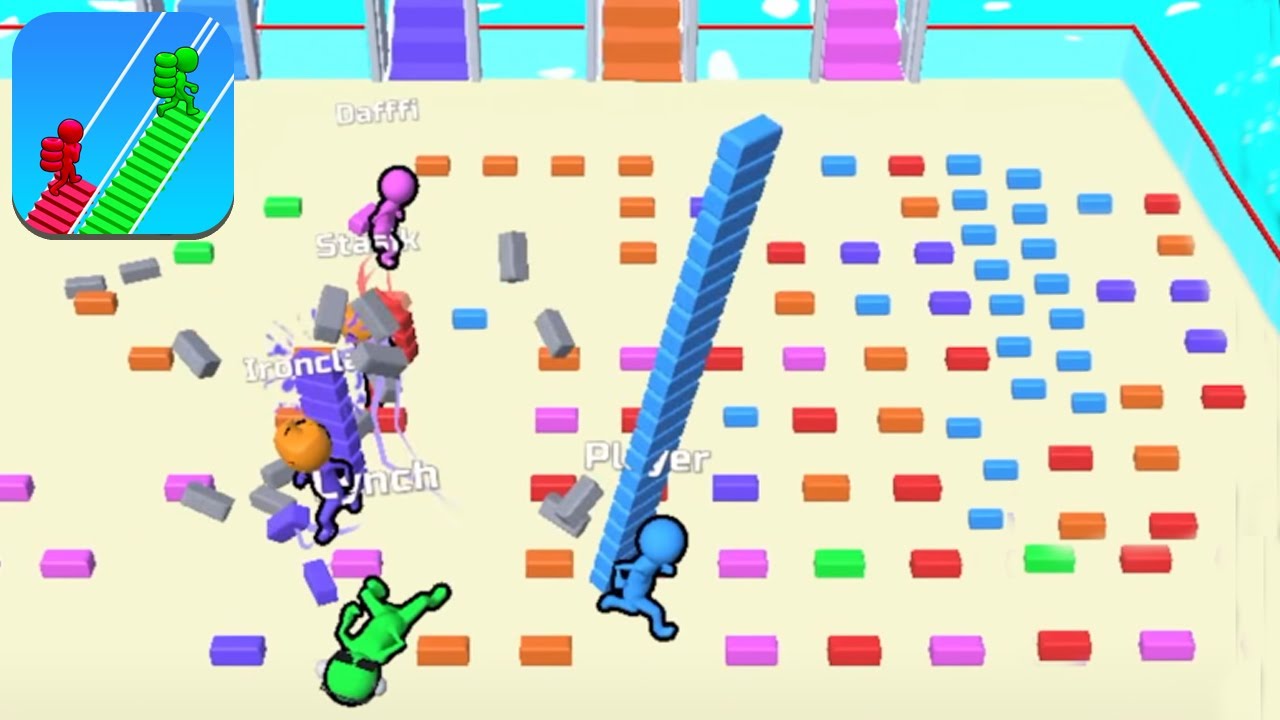Bridge Race - All Max Levels Gameplay Android,ios Game New Update - YouTube