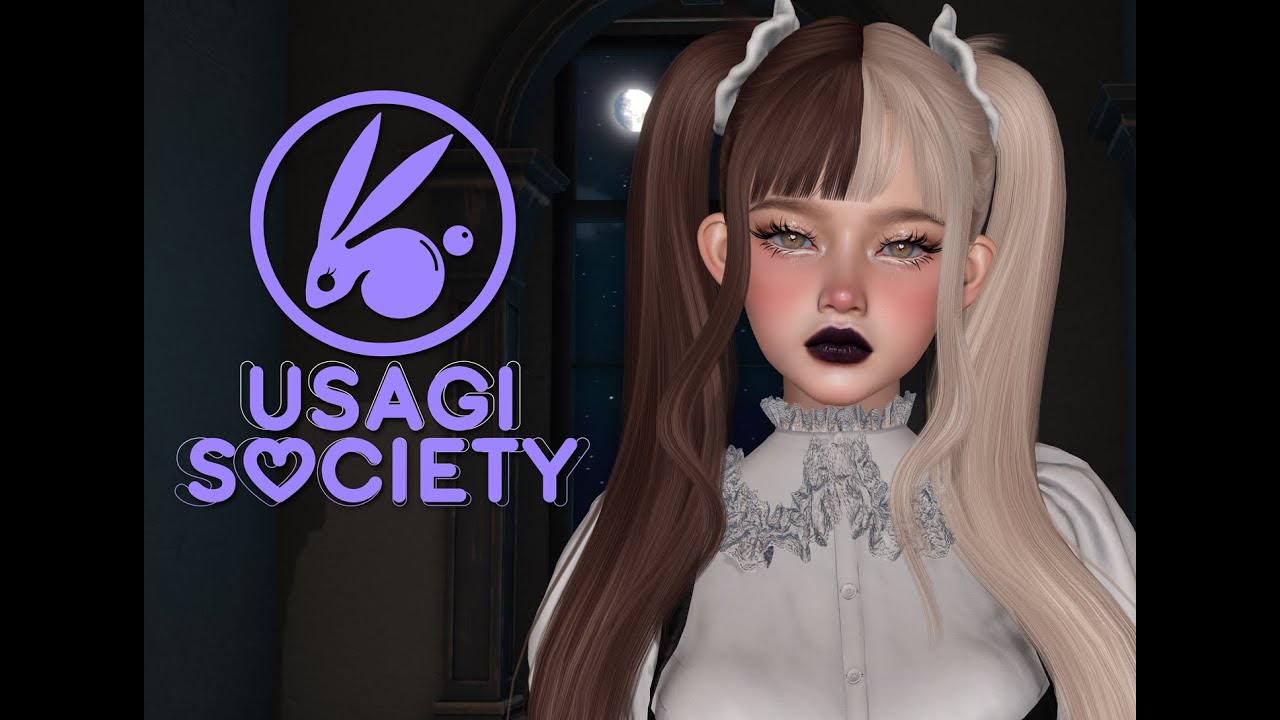 Usagi Society - TWO TONE HAIR HUD // How To Use // Secondlife - YouTube