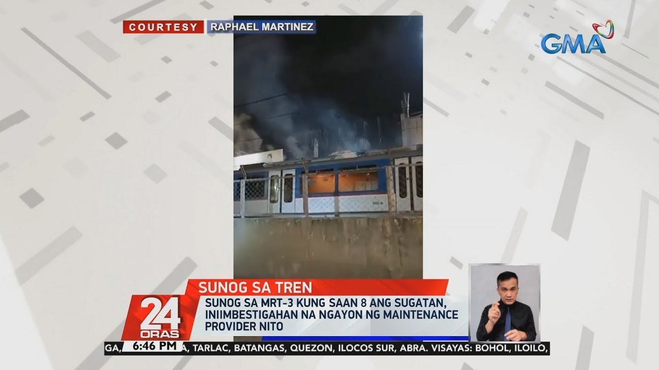 Sunog sa MRT-3 kung saan 8 ang sugatan, iniimbestigahan na ngayon ...
