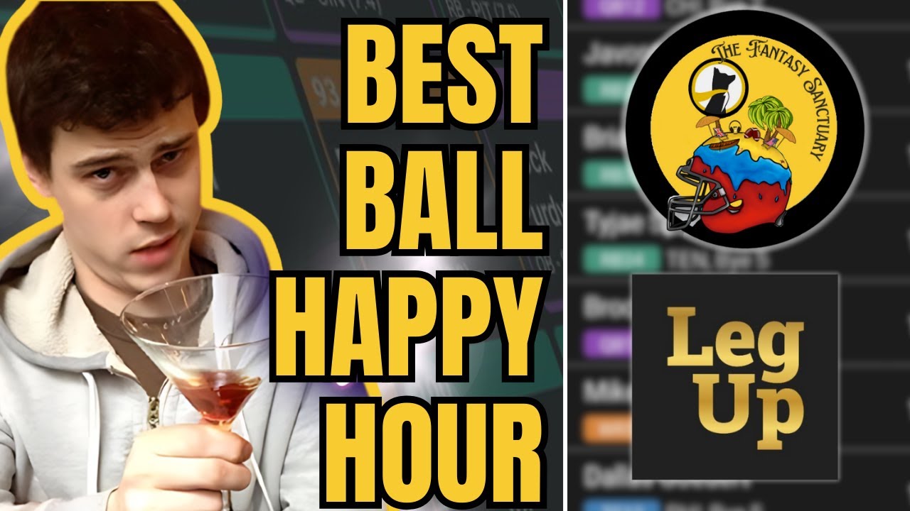 Underdog Best Ball Happy Hour with Pat Kerrane | Fantasy Football 2024 ...