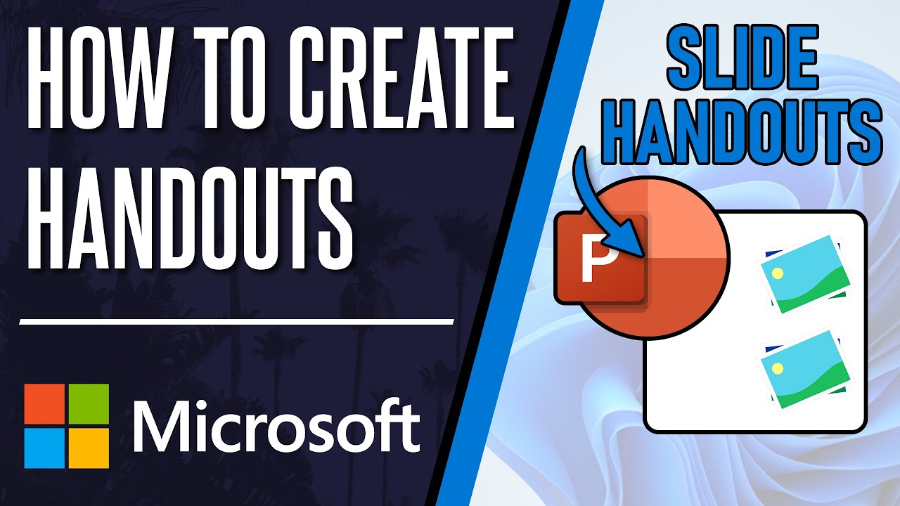 How to Create Handouts in PowerPoint (Send to Word Document) - YouTube
