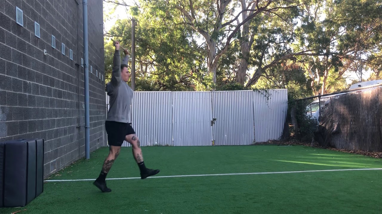 Plyometrics Phase 4: Single Leg Bound - YouTube
