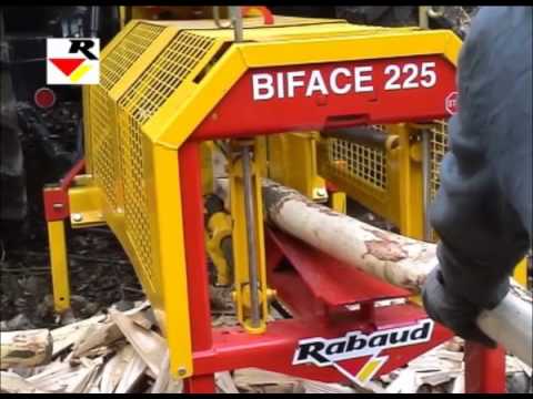 RABAUD - Appointeuse de piquets BIFACE 240 - YouTube