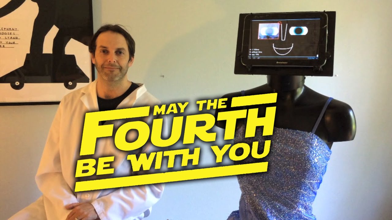 Happy May the 4th from Annabelle the Robot - YouTube
