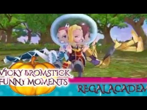 Regal Academy Vicky Broomstick w/ Kira Funny Moments ( Part 3)