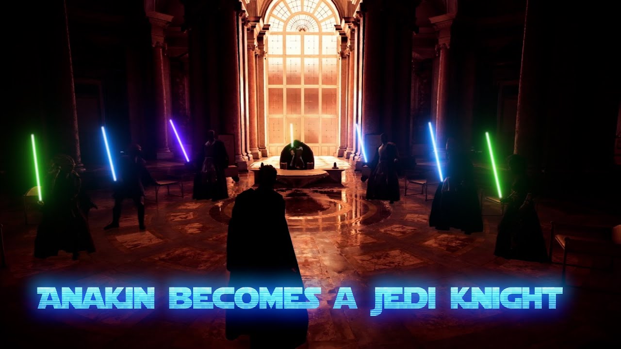 STAR WARS Battlefront II - Anakin Skywalker becomes a Jedi Knight ...