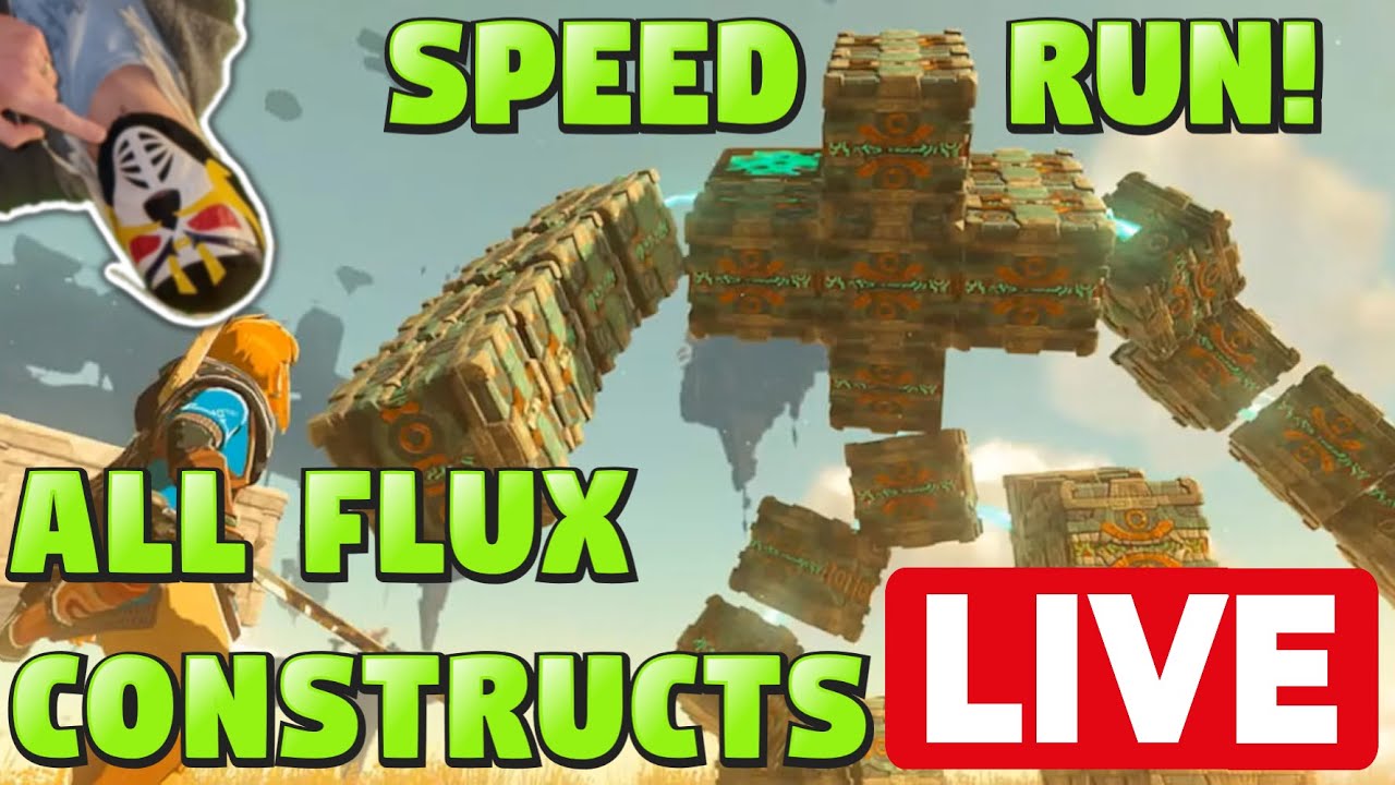 TOTK All Flux Constructs Speed run! - YouTube