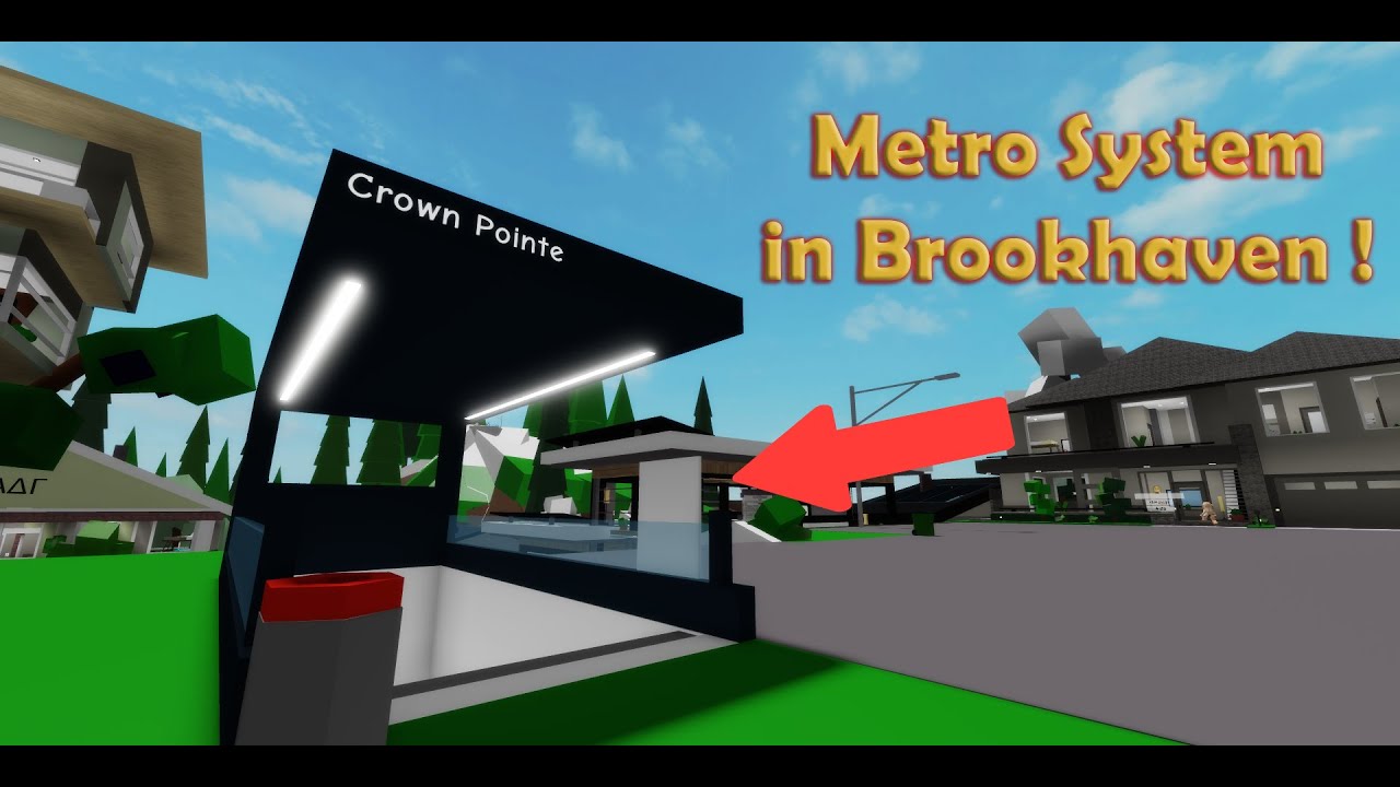 NEW ! Metro System In Brookhaven ! - YouTube