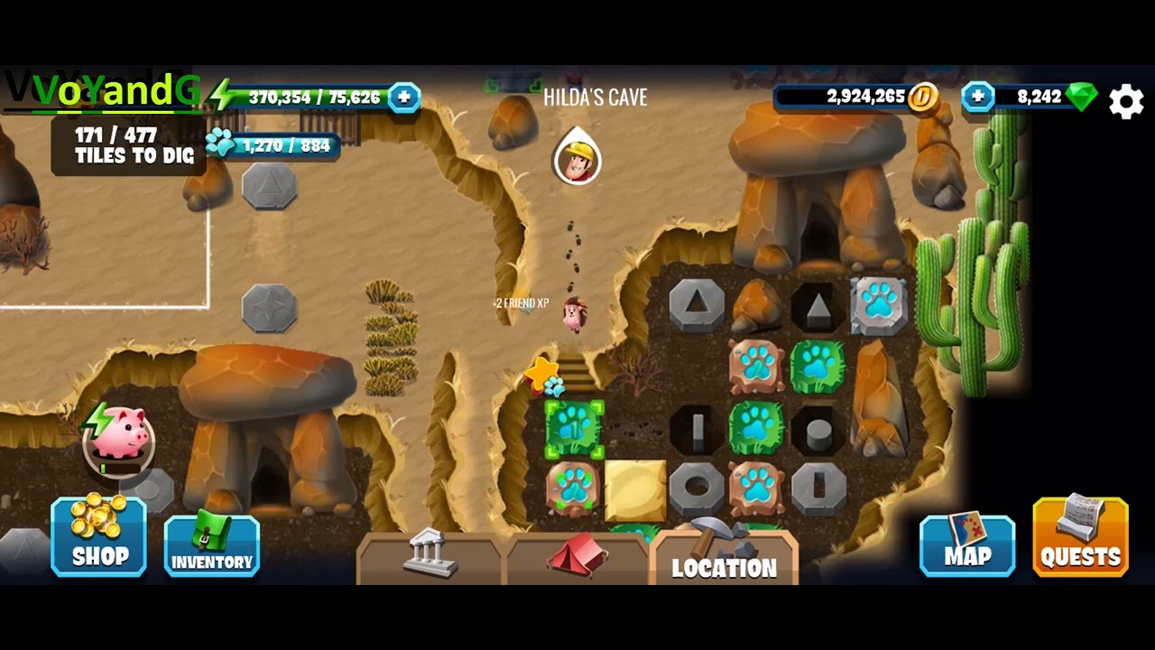 23 Hilda's Cave - Pet Story Chapter 3-1 - Diggy's Adventure - YouTube