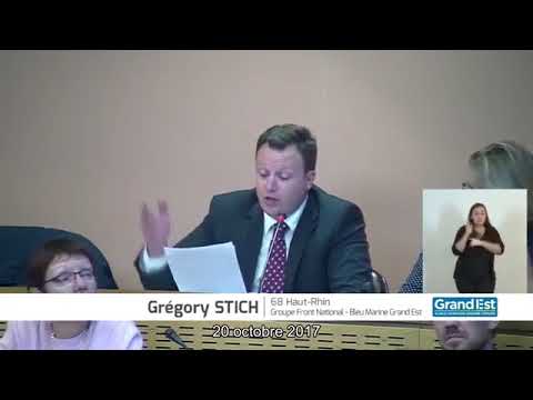 Grégory Stich intervient sur le code de déontologie des élus de la ...