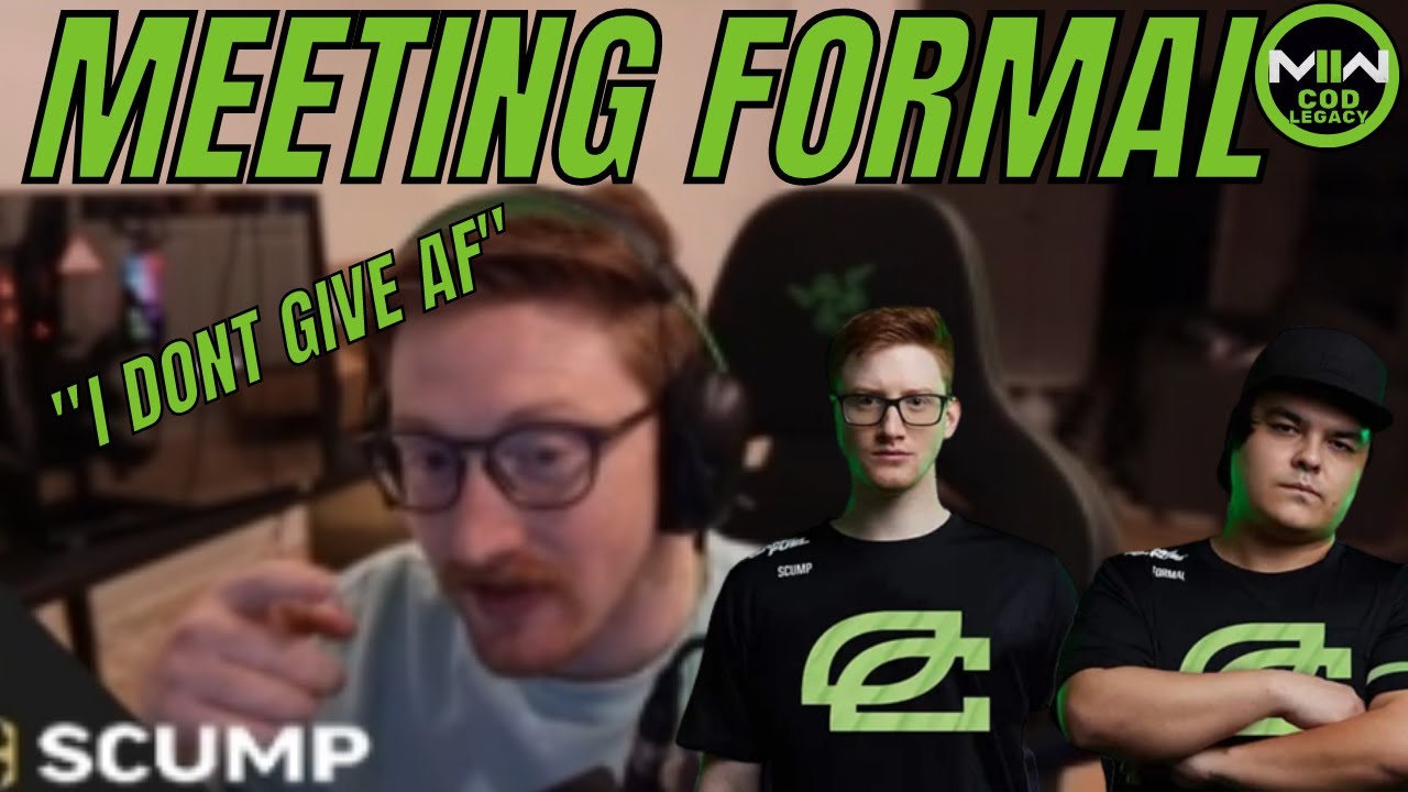 Scump on meeting FORMAL - YouTube